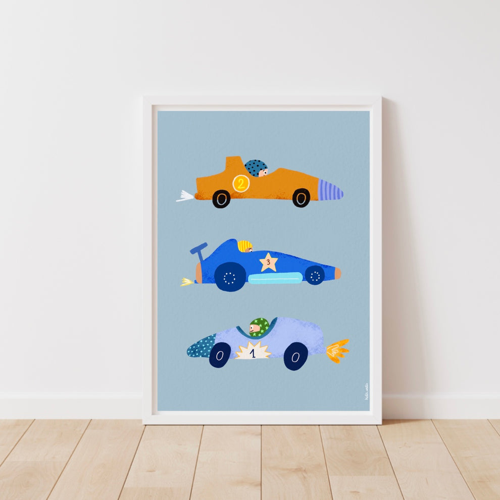 Racing Cars – Kids Walls