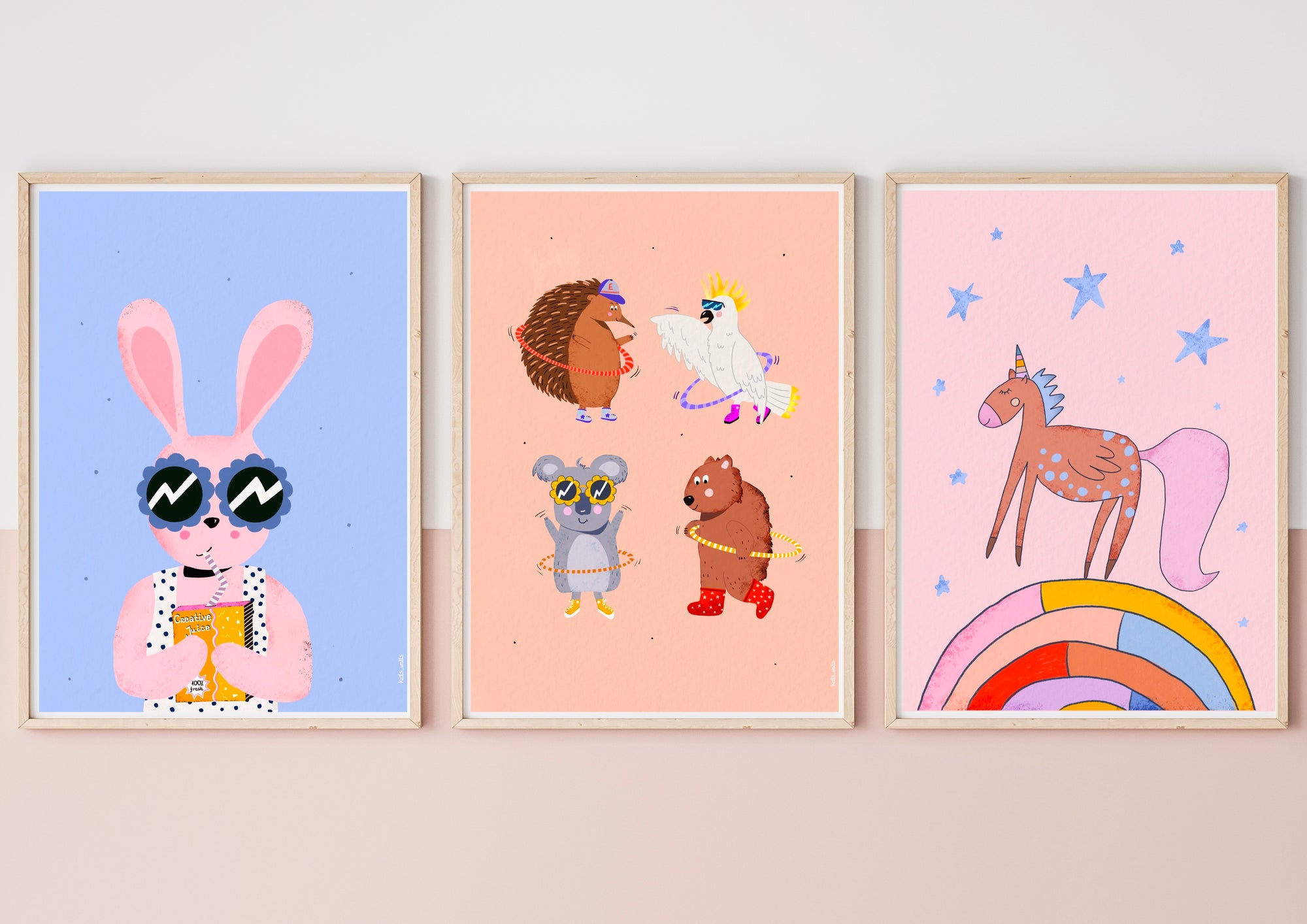 Fun prints for kids rooms | Custom name prints | Footy prints for kid ...